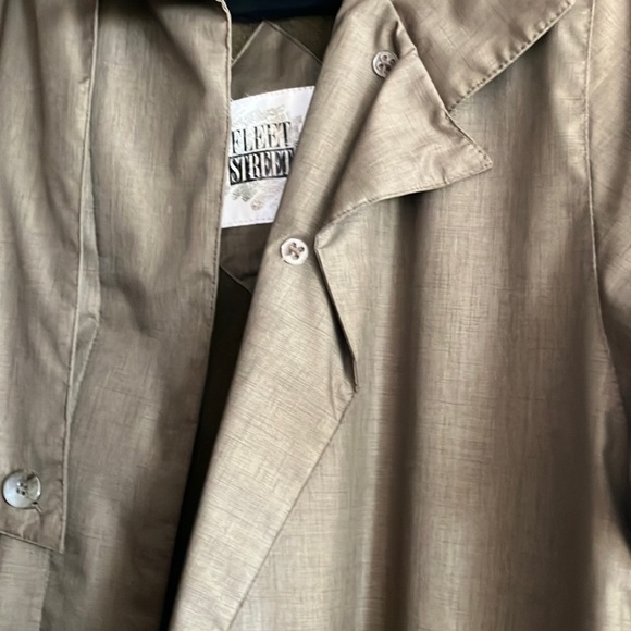 fleet street | Jackets & Coats | Vintage Fleet Street Trench Coat ...